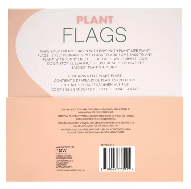 Plant Flags-5 Pack – HNF Design Studio